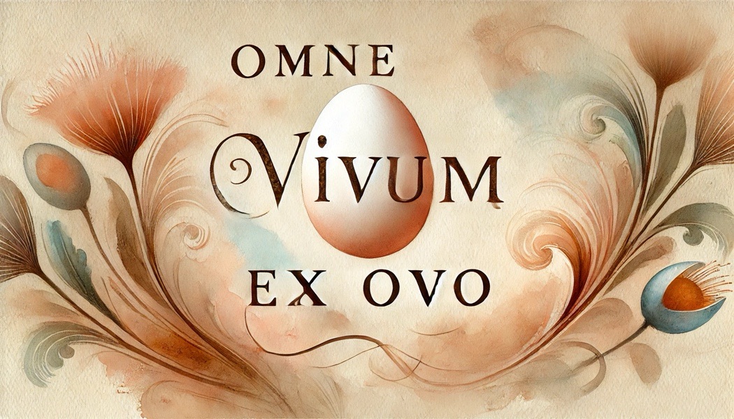 Omne vivum ex ovo. | Yesterday,Today and Tomorrow